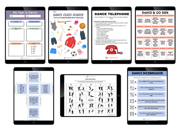 Welcome Games Bundle for Elementary School - Dance Ed Tips
