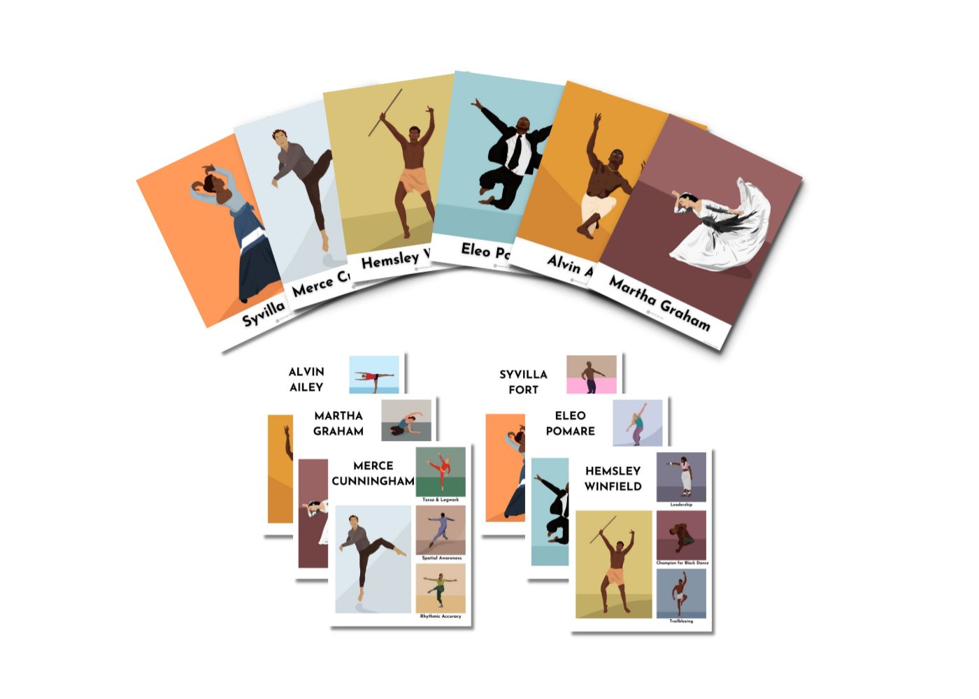 Modern Dance Icon Bundle - Dance Ed Tips