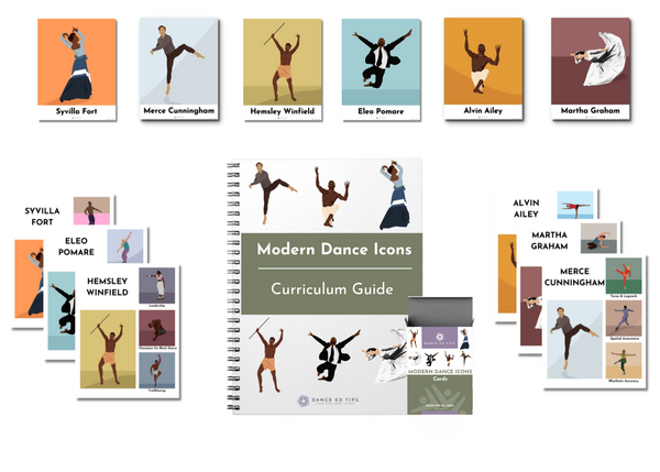 Modern Dance Icons Curriculum Kit - Dance Ed Tips